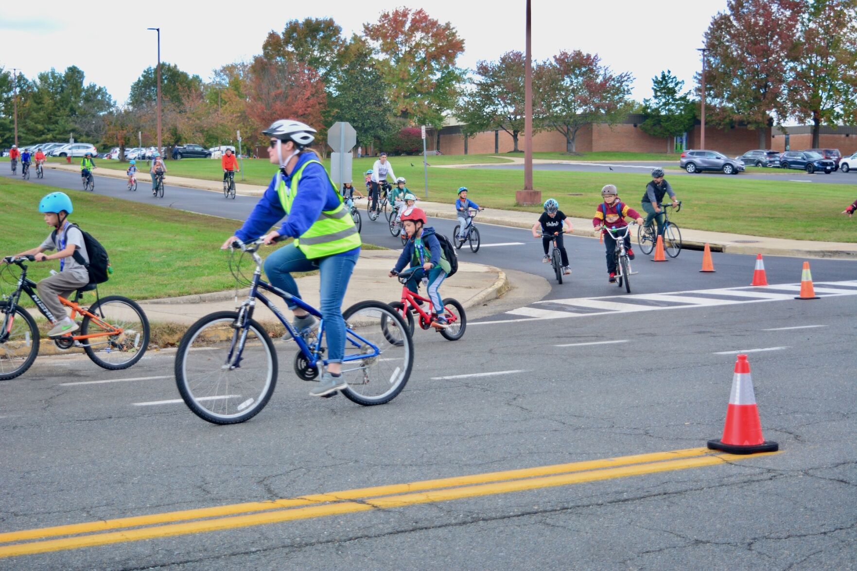 Leesburg Elementary Students Pilot the Bus Bike | News | loudounnow.com