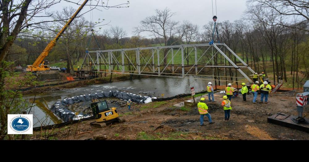 A Big Lift: VDOT Crews Move Historic Truss Bridge for Rehabilitation ...