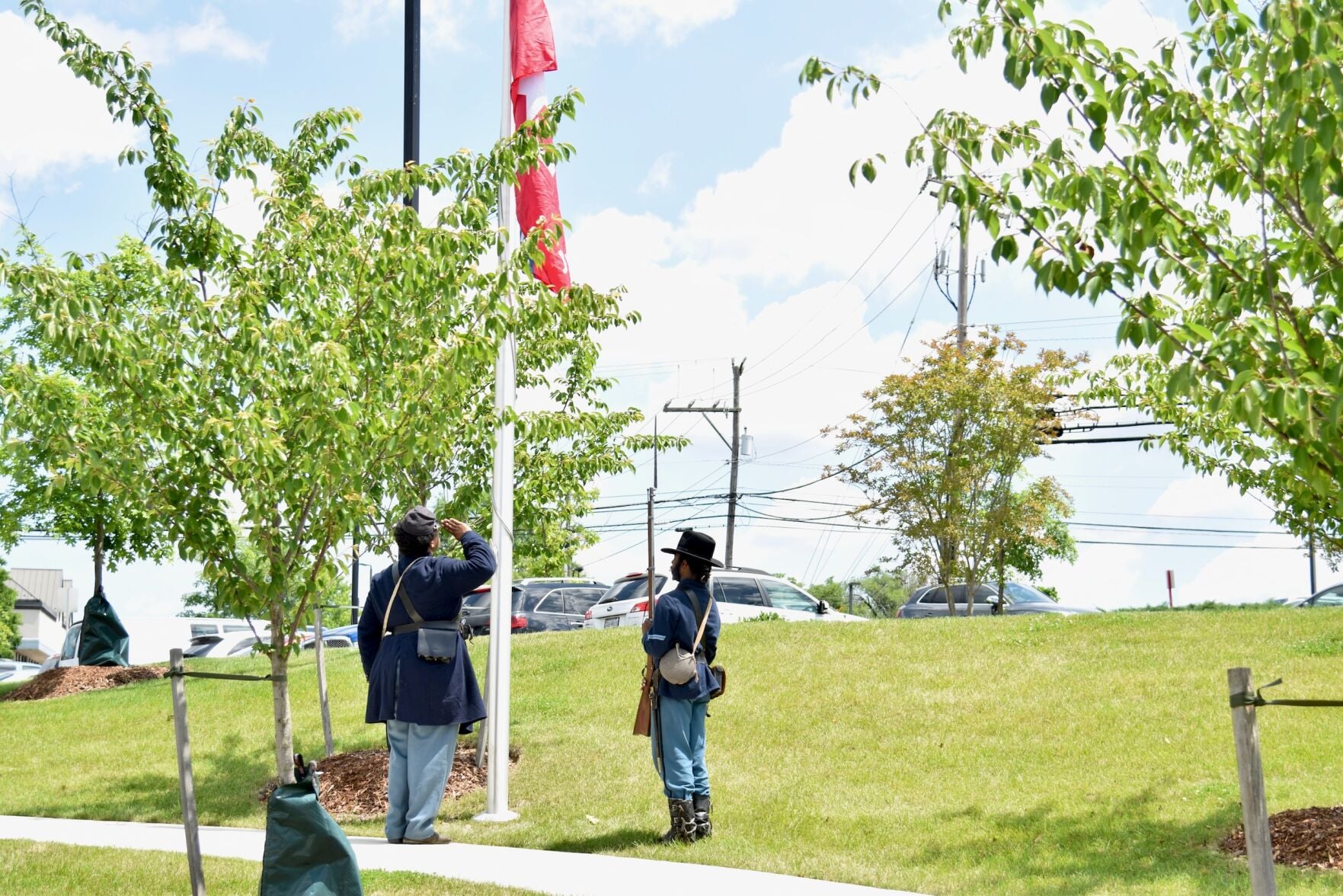 Juneteenth Flag Raising Ceremony Held Monday at Historic Douglass ...