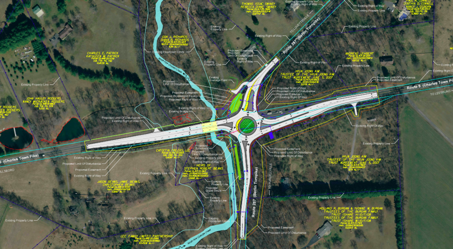 Construction Update: Rt. 9 Roundabout Taking Shape | News | loudounnow.com