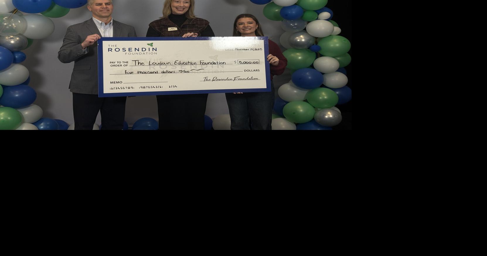 Rosendin Foundation Awards $90K to Loudoun Nonprofits | Giving Back ...