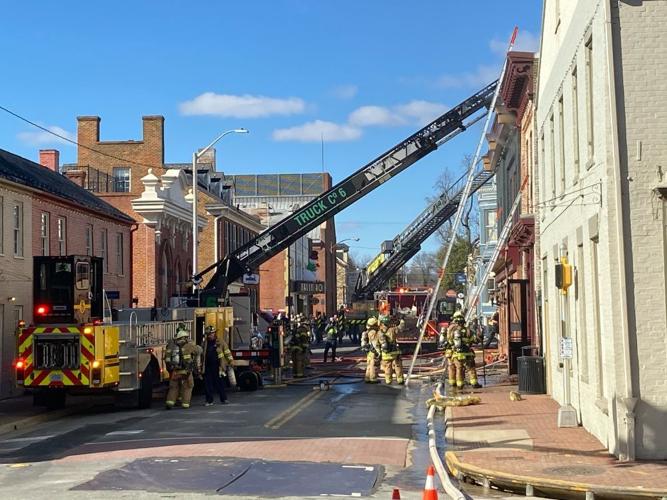 Crews Contain Market Street Fire in Leesburg | News | loudounnow.com