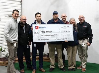 Mercer Wins Top Driver Award at JK Moving | Business | loudounnow.com