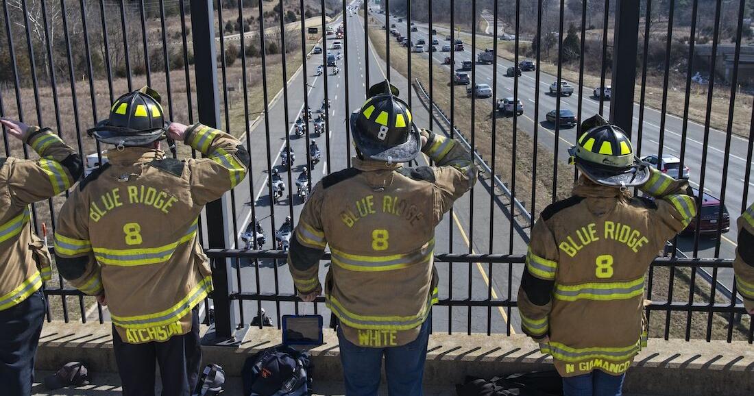 Colleagues, Residents Salute Fallen Firefighter | News | loudounnow.com