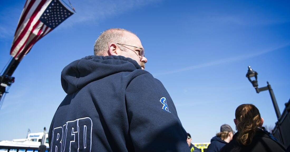 Photo Gallery: Colleagues, Residents Salute Fallen Firefighter ...