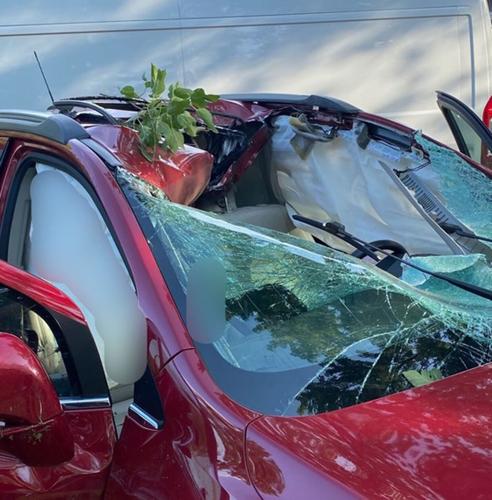 Driver killed when tire slams into windshield of car | Local News ...
