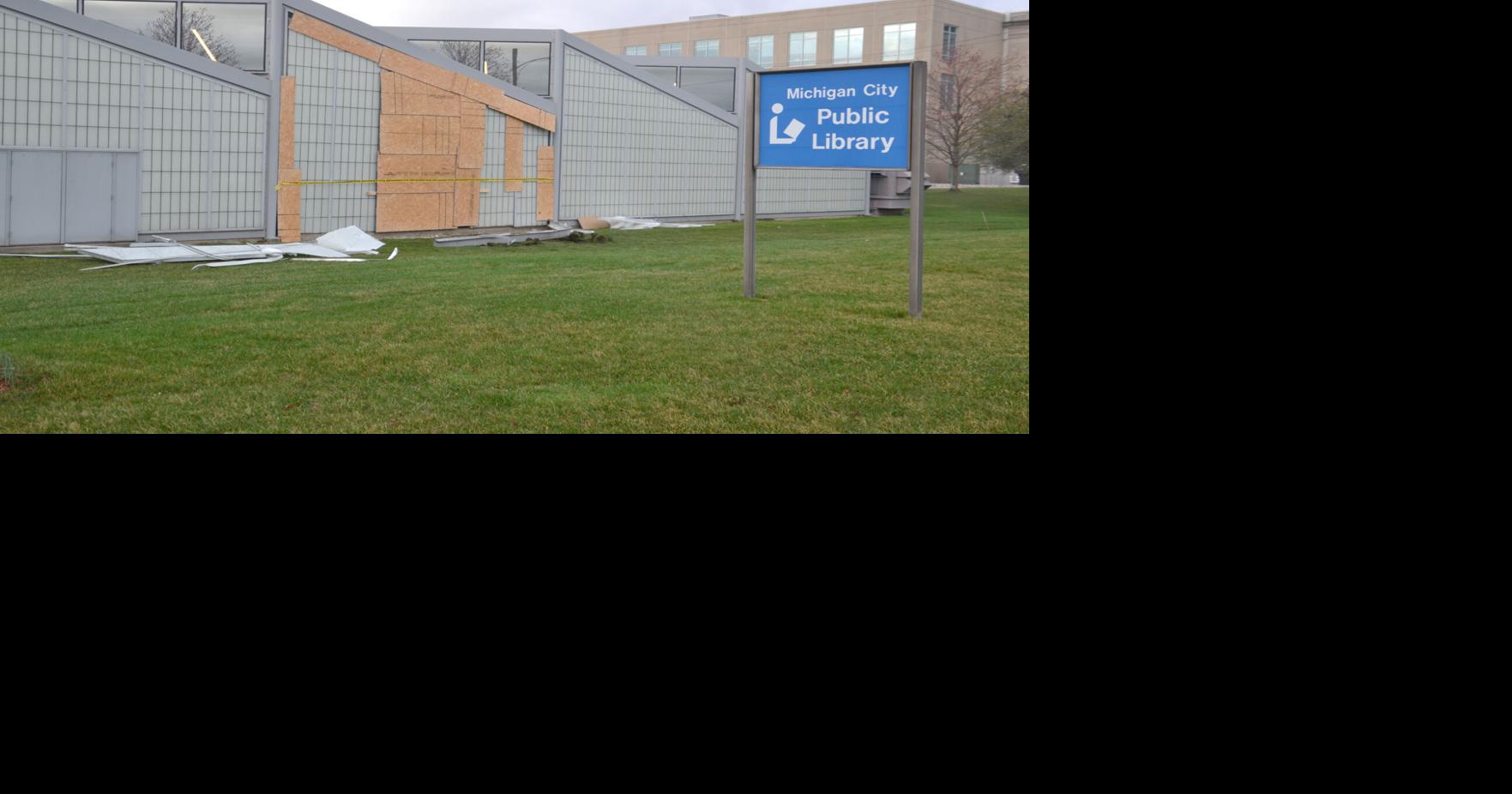 MC library closed after truck strikes building | Local News ...