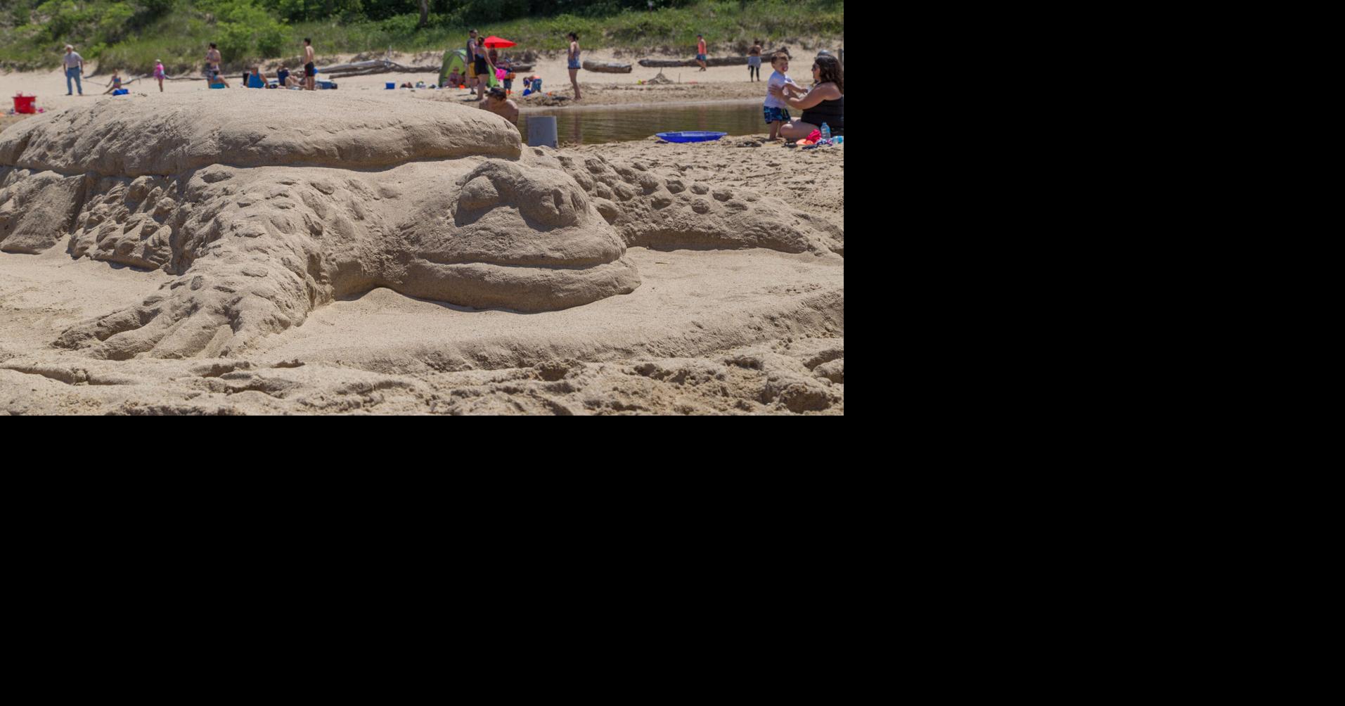 Indiana Dunes State Park hosts annual Sand Sculpting Contest | On The ...