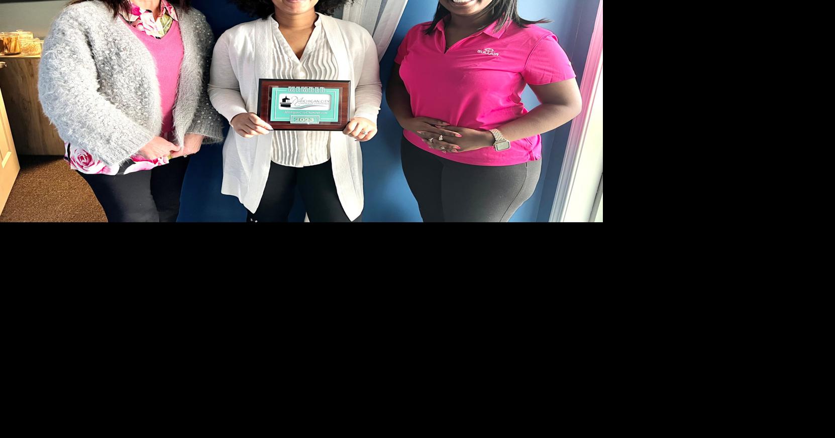 Sullair gifts Michigan City Chamber membership to Hermanas Harmony Spa ...