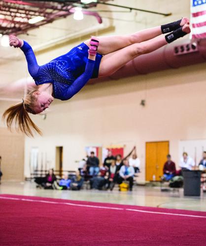 Down a gymnast, Wolves win DAC Meet | Sports | lpheralddispatch.com