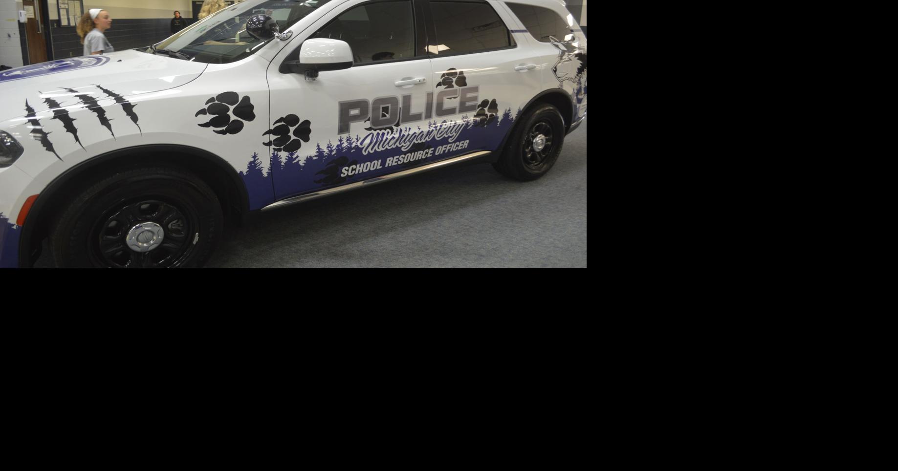 Michigan City High School students design, display wrap created for ...