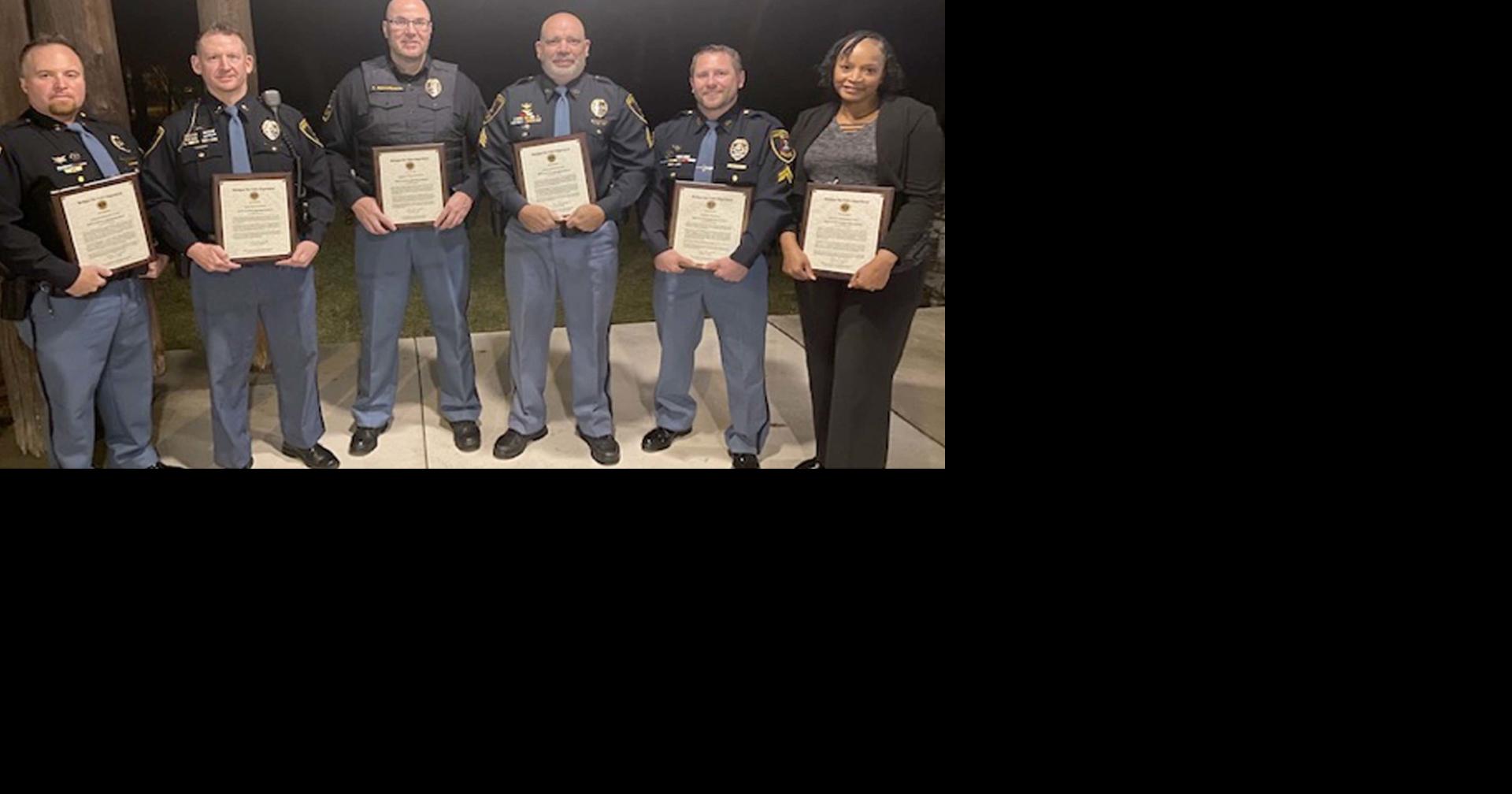 Six MCPD officers honored by chief for leadership and professionalism ...