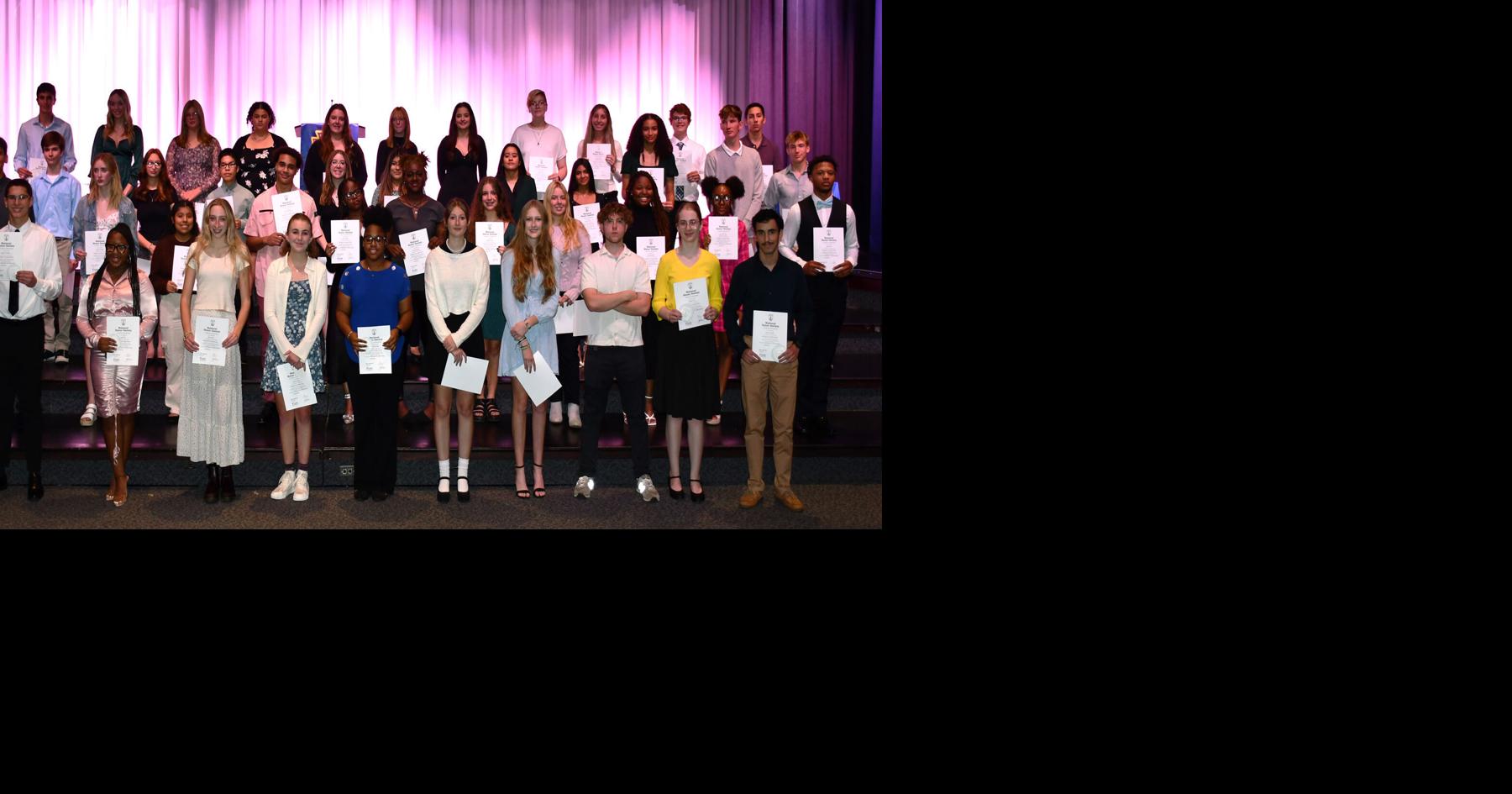 MCHS Inducts 44 into National Honor Society | Local News ...