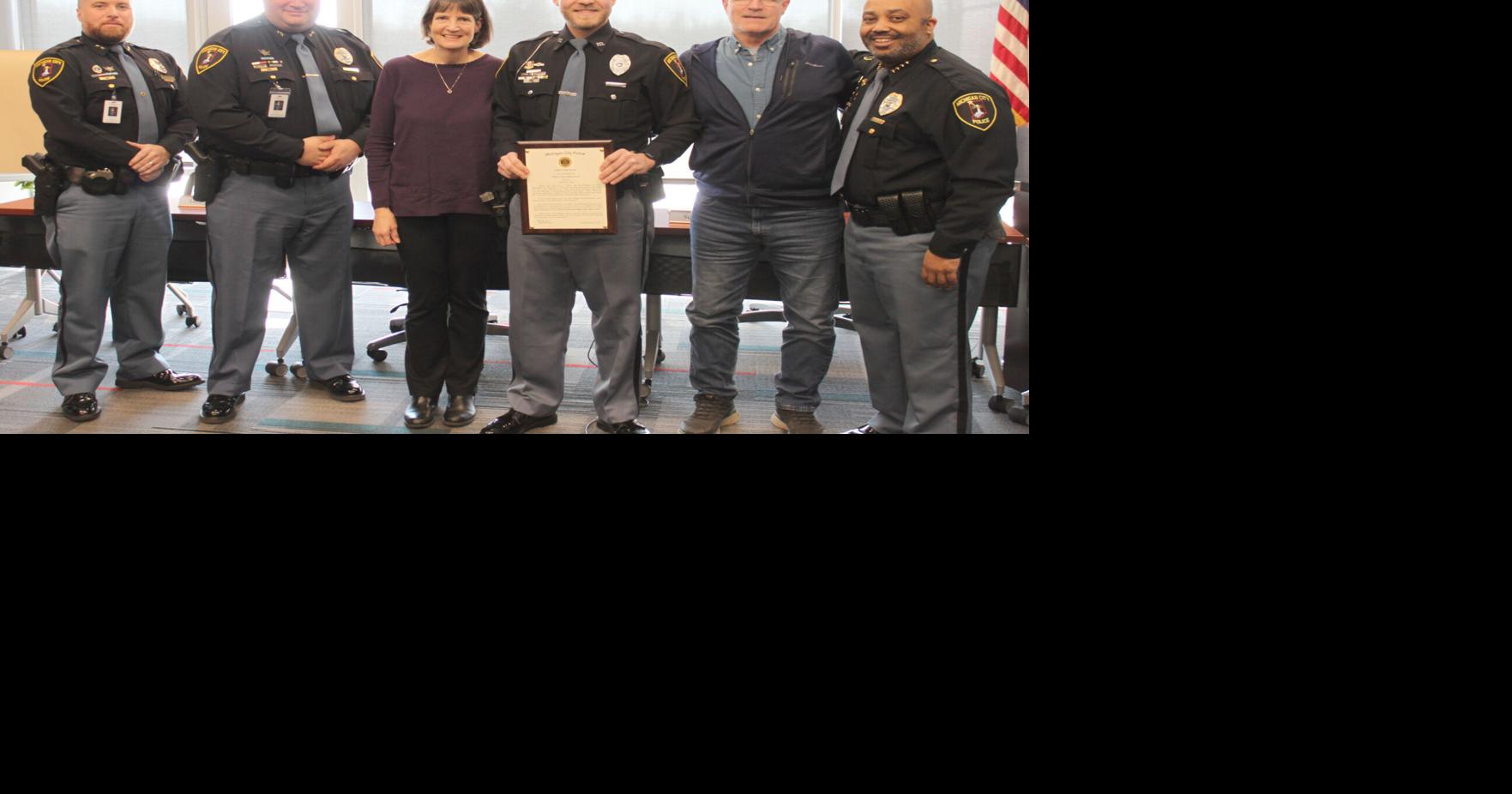 MCPD awards Revoir with Chris Smith Award, recognizes new therapy dog ...