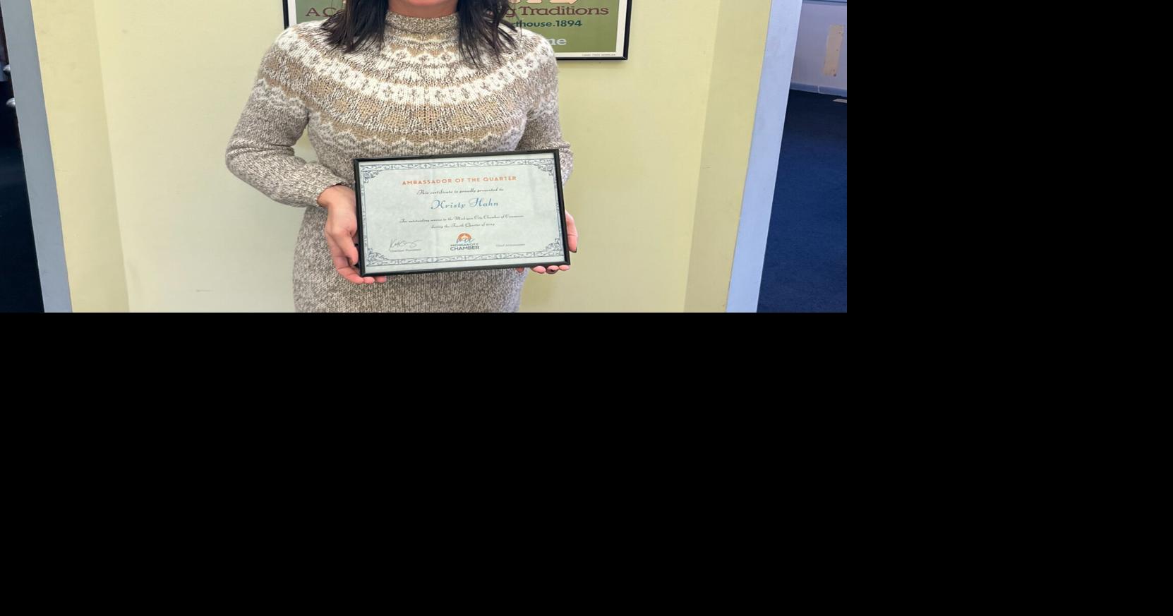MC Chamber names Hahn as Ambassador of the Quarter | Local News ...