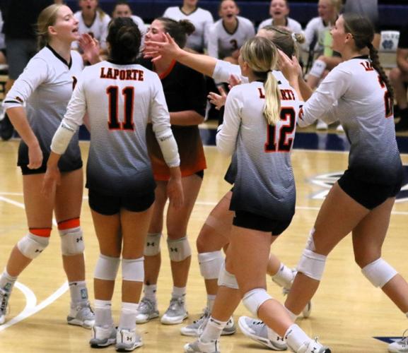 On to the next goal: La Porte rolls to fifth straight volleyball ...