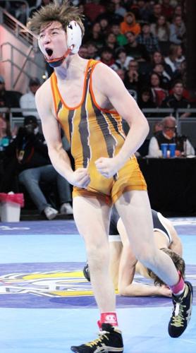 Repeat after me: La Porte's Jackson wins second state wrestling title ...