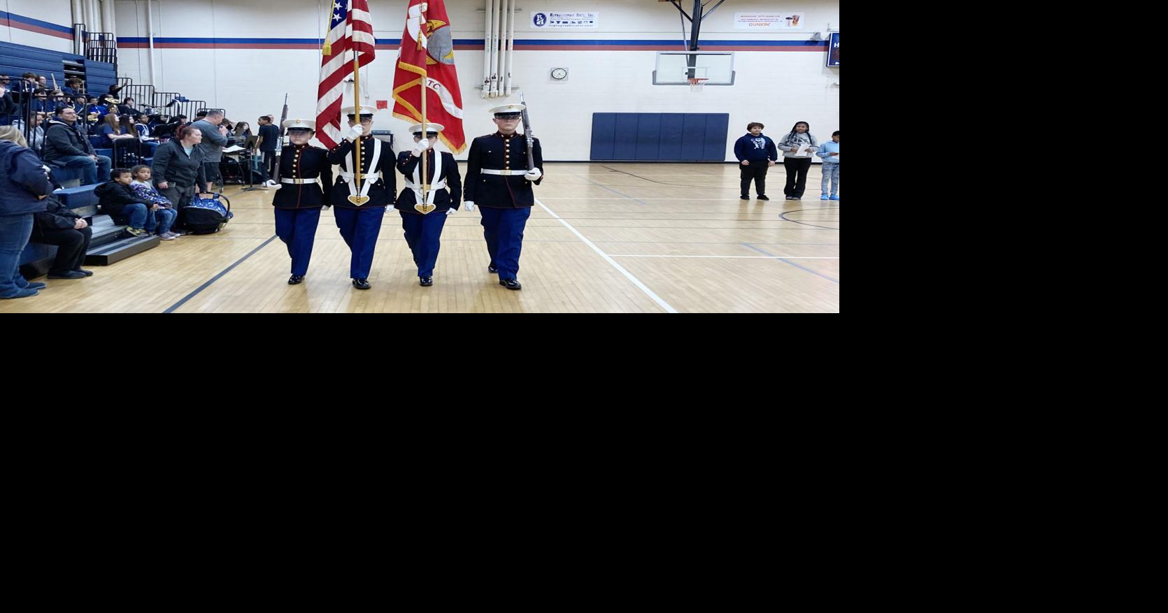 JROTC continues to show support for school teams, organizations ...