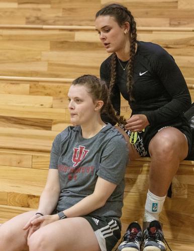 On the same team: Tolmen, Tomblin sisters share the court for Cheryl's ...