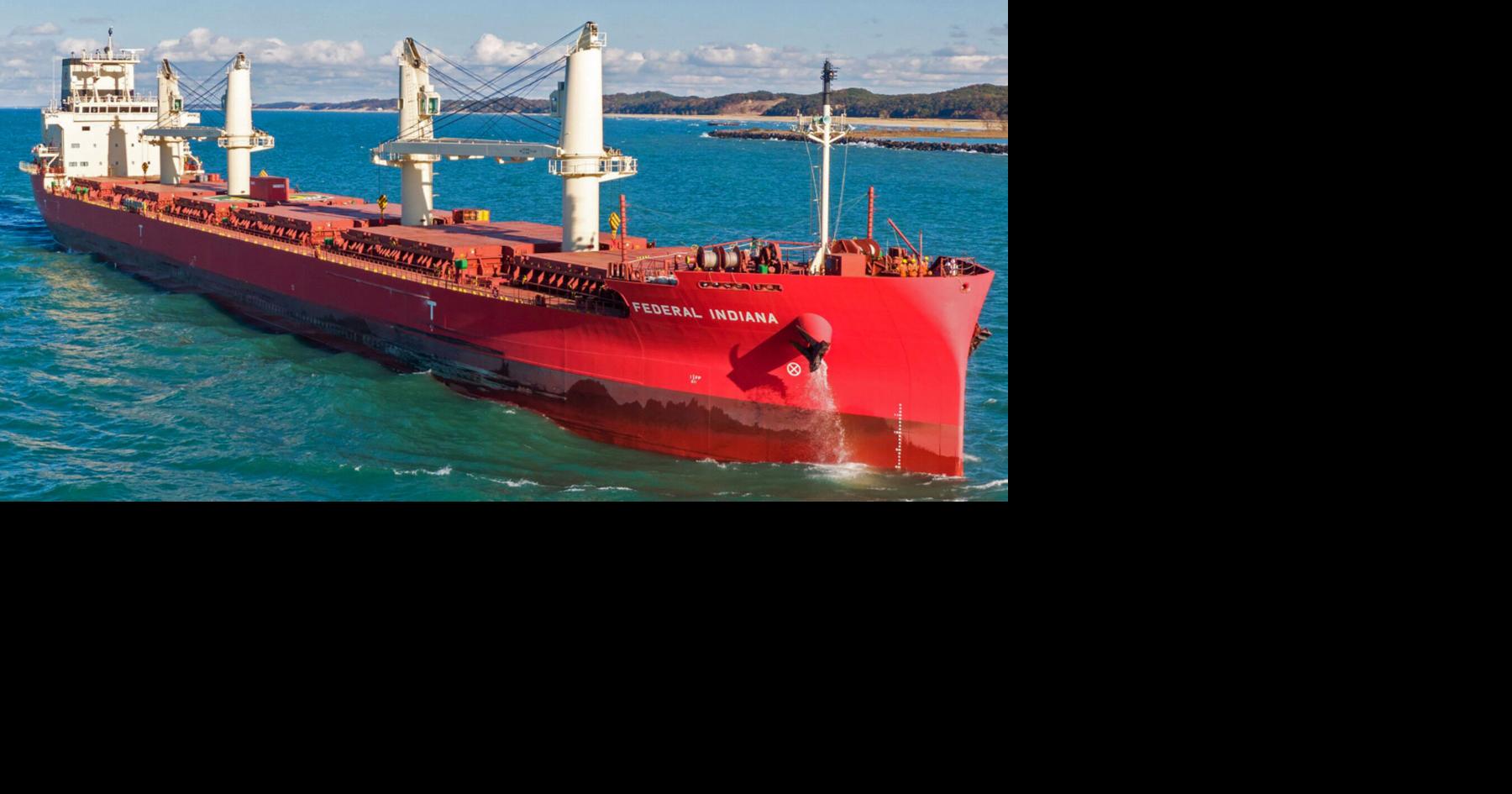 New ocean vessel ‘Federal Indiana’ makes first call to Indiana ...