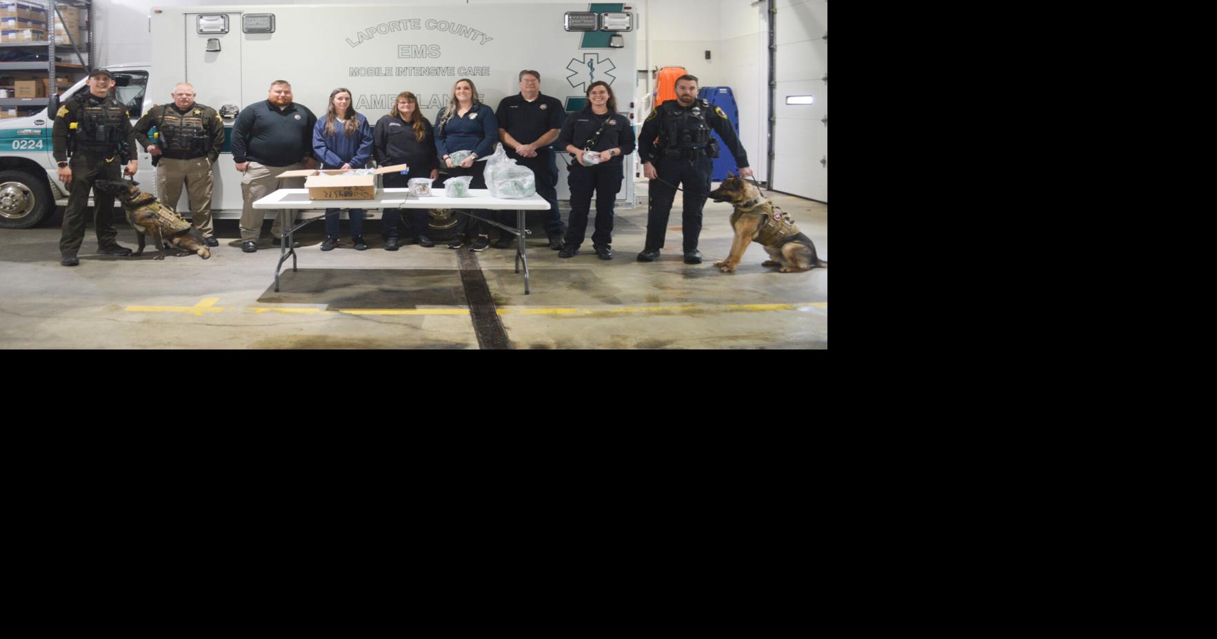 La Porte County EMS receives donation of canine oxygen masks | Local ...