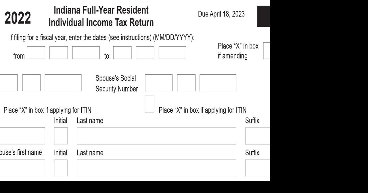 Indiana Department of Revenue reminds taxpayers of changes for upcoming ...