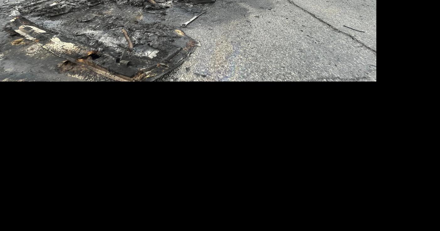 Semi overturns and burns on U.S. 20 in Porter County | Local News ...
