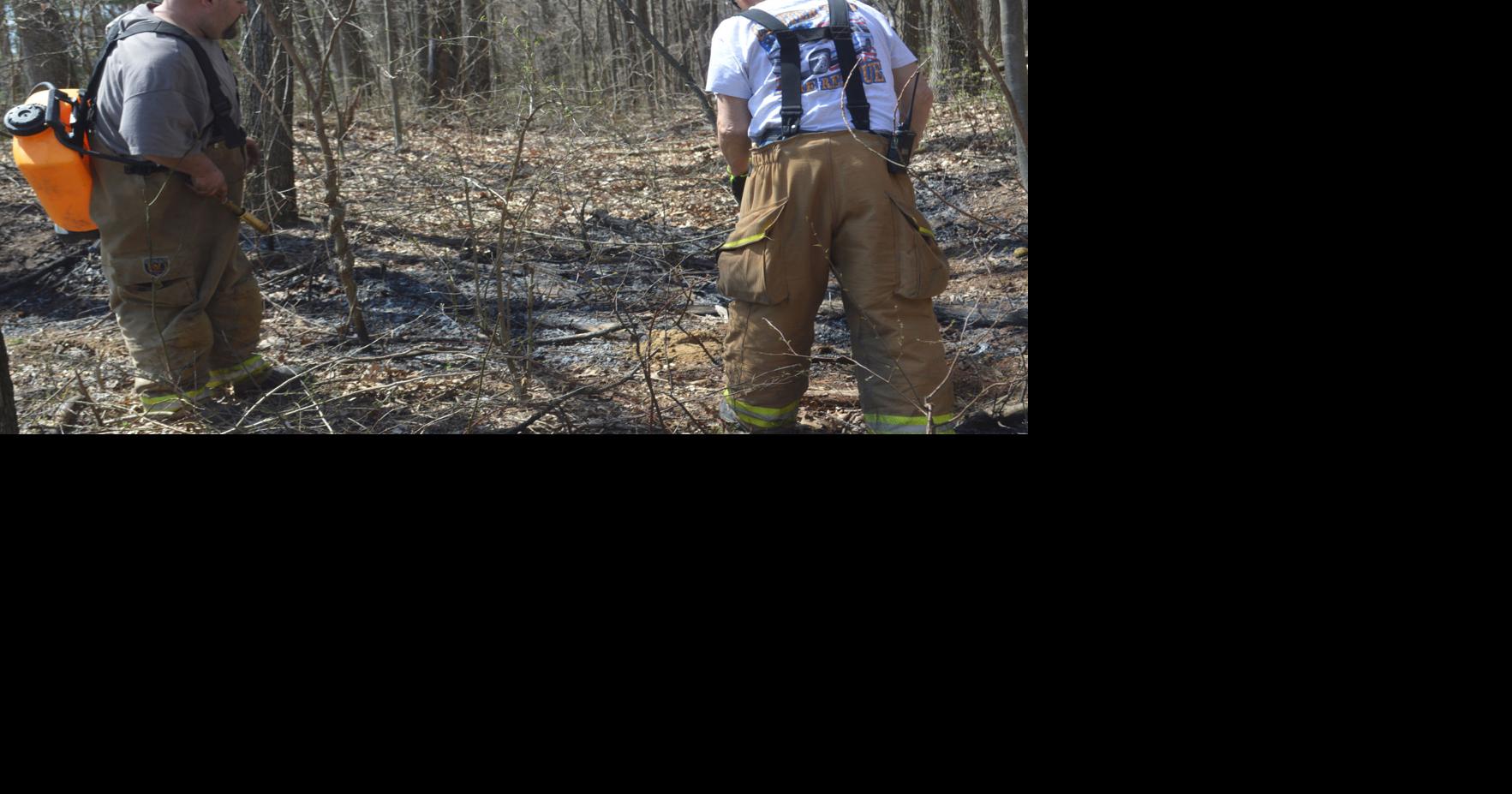 Three departments battle brush fire in Center Township subdivision ...