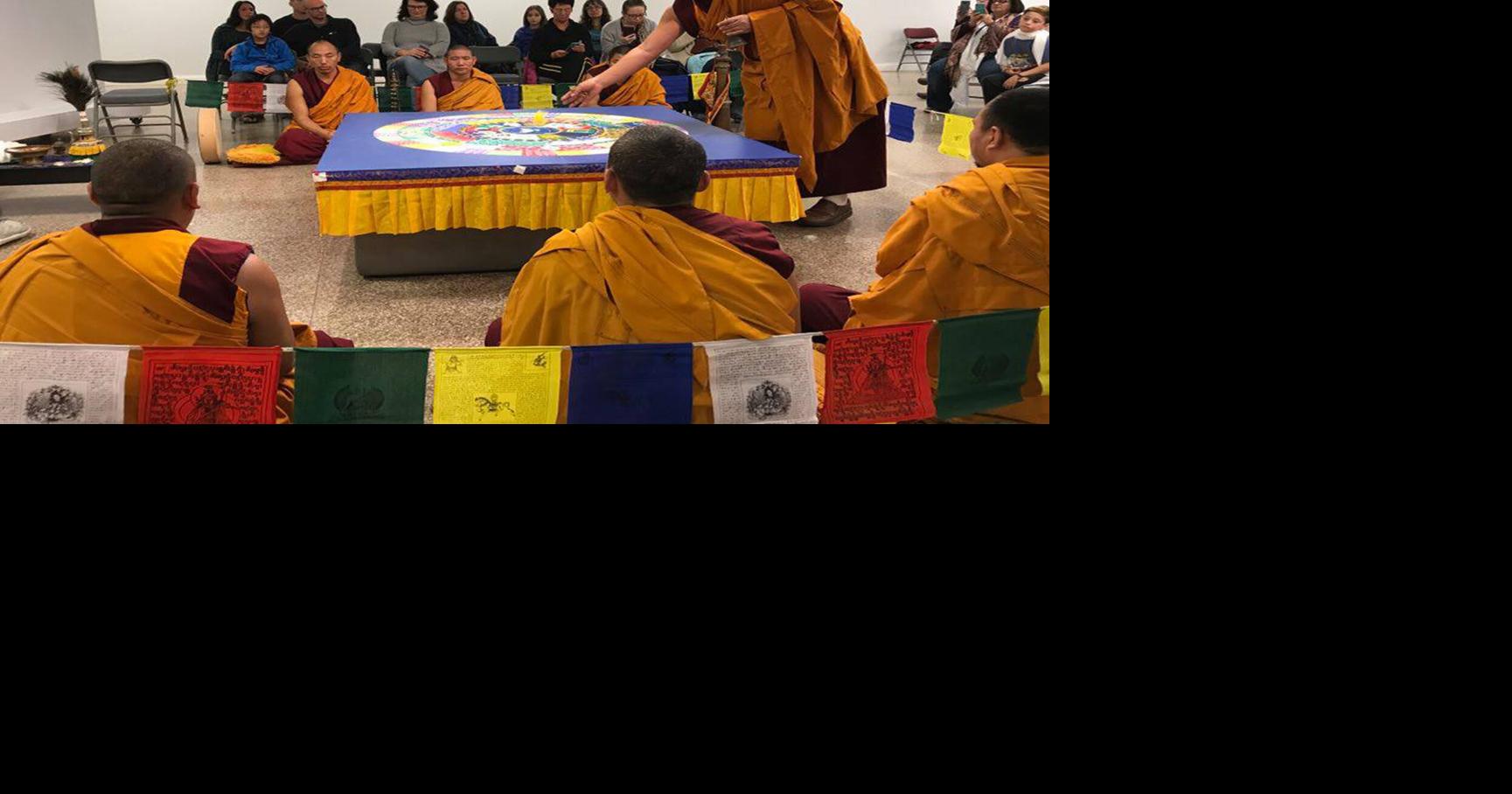 Tibetan monks to create and sell artwork and more during stay in ...