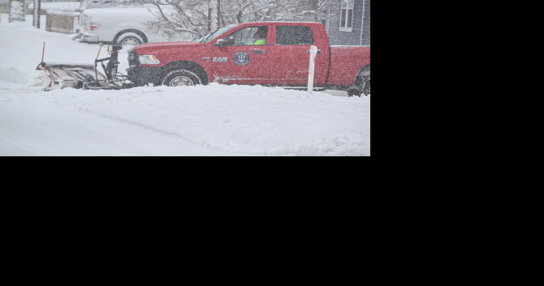La Porte County bunkers down as heaviest snow of season keeps piling up ...