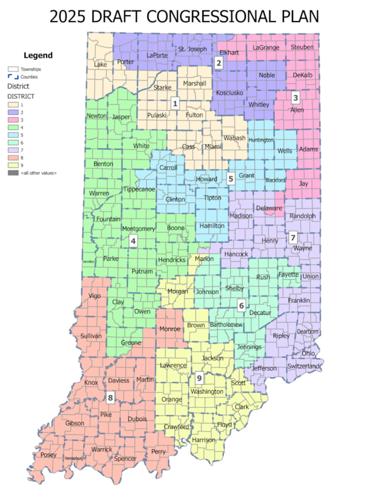 Indiana Republicans release proposed congressional redistricting plan ...