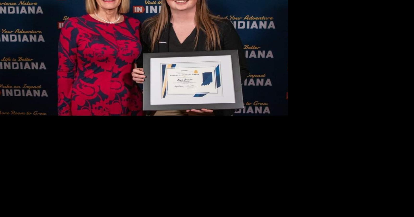 Braine receives 2024 Hoosier Hospitality Award | Business | lpheralddispatch.com