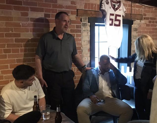 Built Ram Tough: Los Angeles selects Michigan City's Fiske in second ...