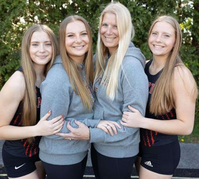 Anglins all around: Twin sisters are part of La Porte team that ...