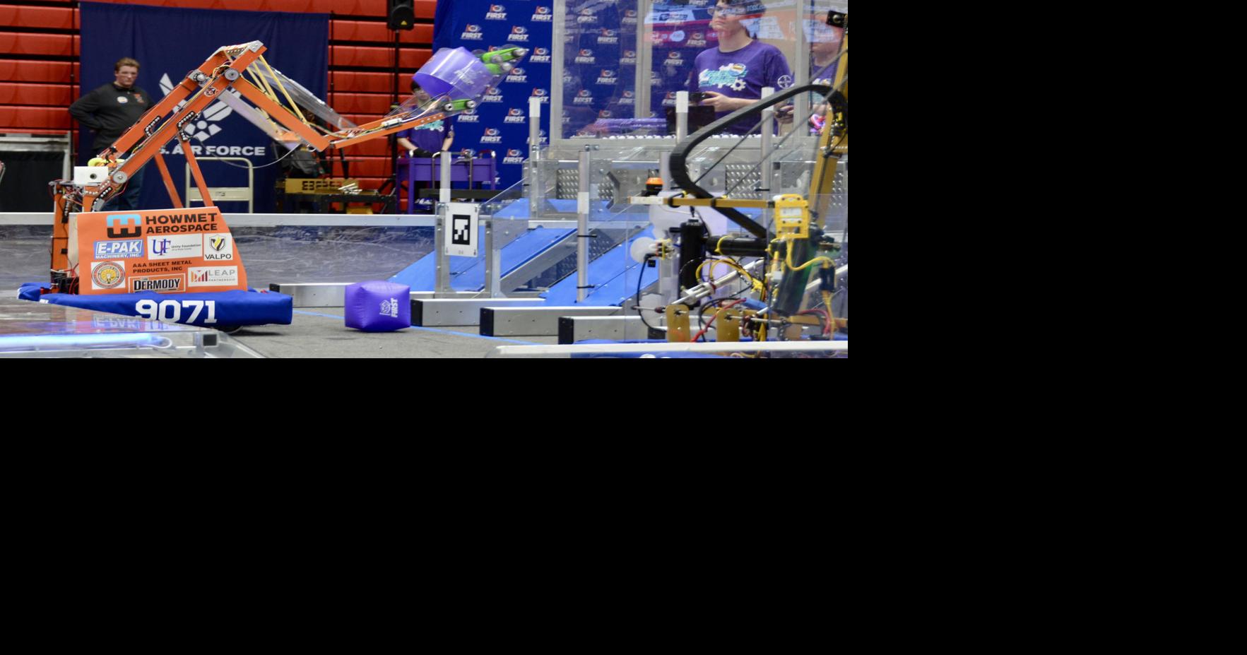 La Porte High School rookies shine in first season of robotics ...