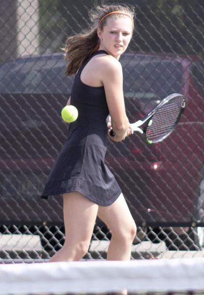 Coming up aces: La Porte three singles standout Miller excels on and ...