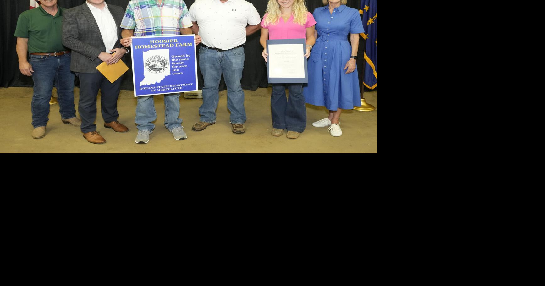 Three La Porte County farms receive Hoosier Homestead centennial awards ...