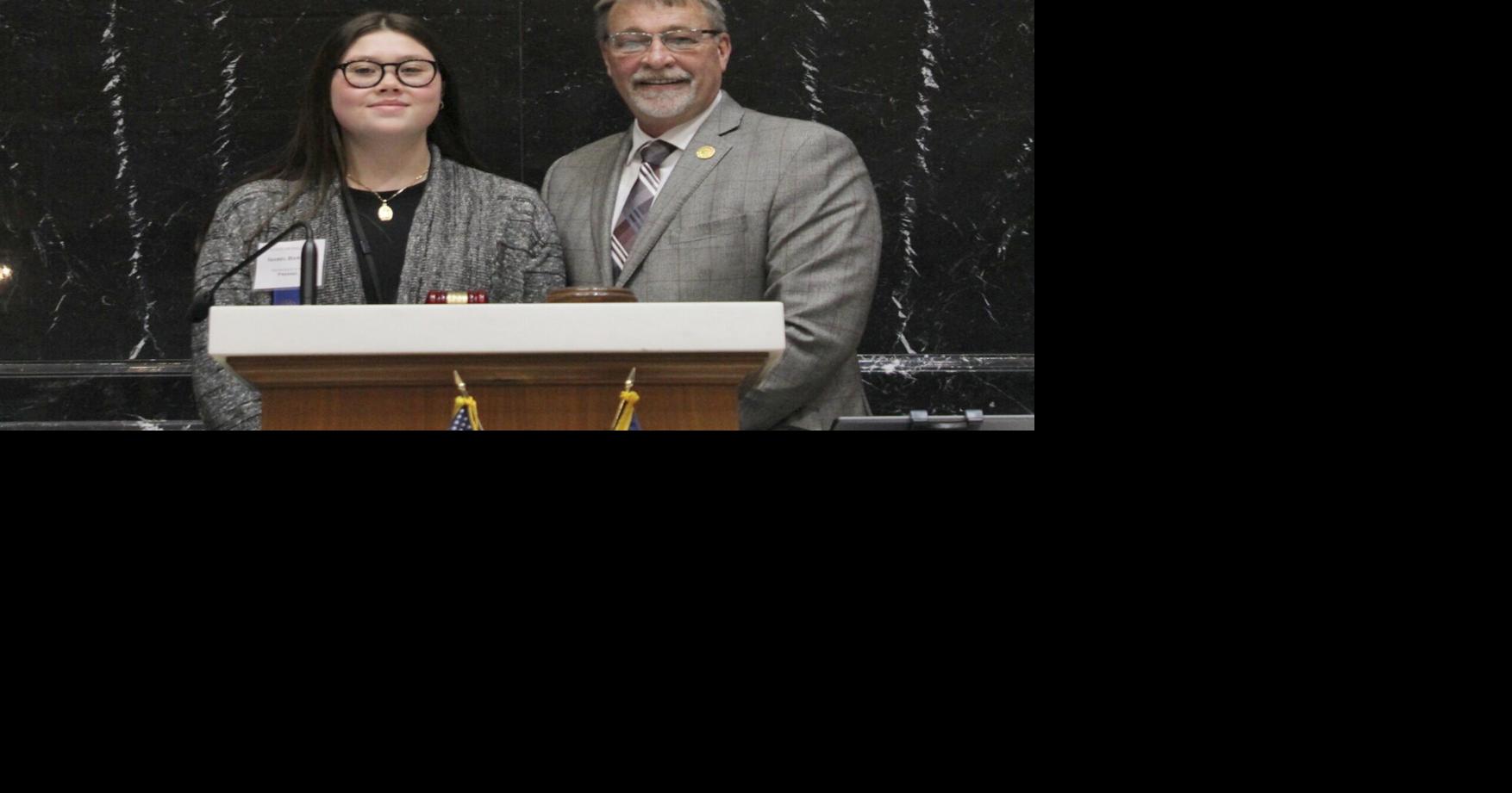 Pressel welcomes local student page to the Statehouse | People And ...