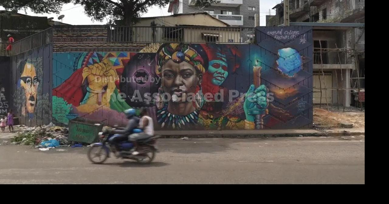 Graffiti finds acceptance in Conakry, inspired by Senegal’s street art ...