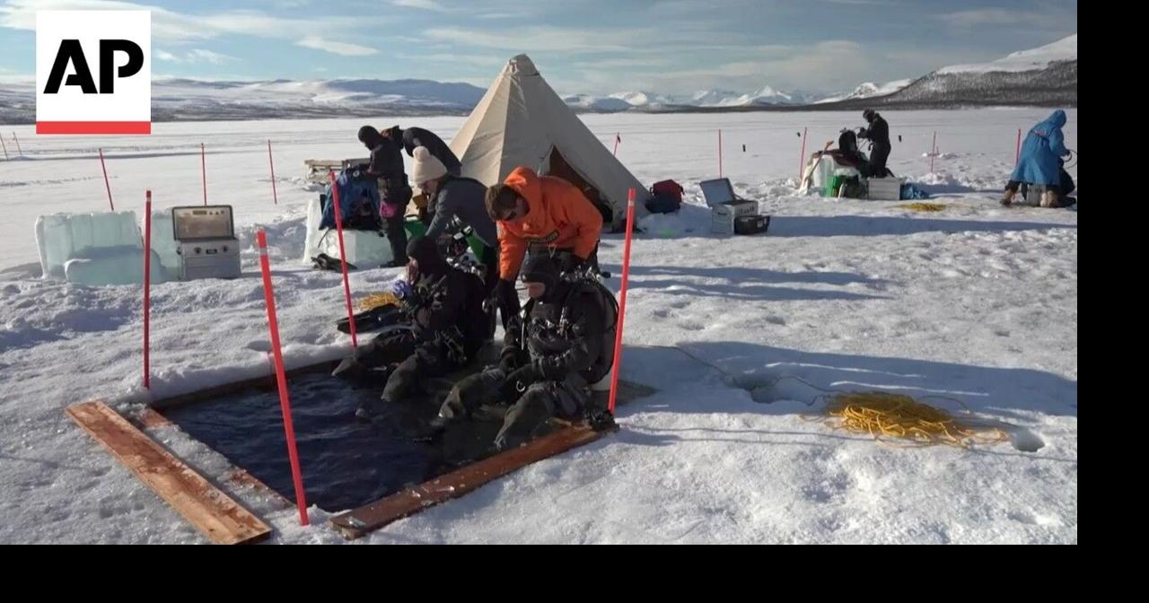 Scientists train to dive beneath polar ice as climate warms | Ap Video ...