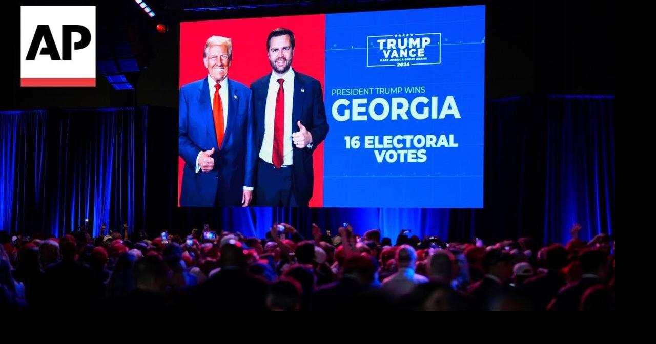 Trump wins Georgia, moves closer to winning the 2024 presidential ...