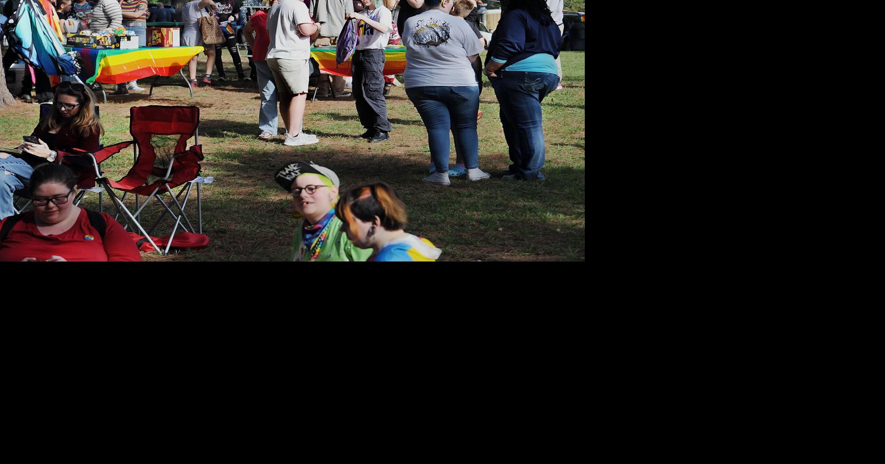 'Spooky Pride' guests party on despite protesters' presence | Local ...