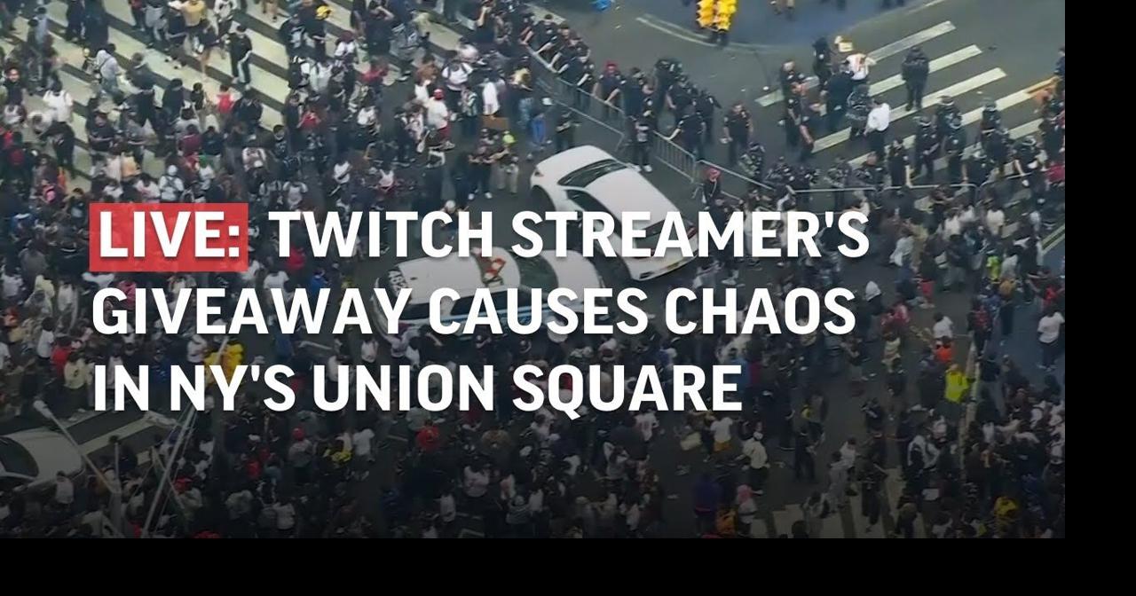 LIVE | Twitch streamer Kai Cenat's giveaway causes chaos in New York's ...
