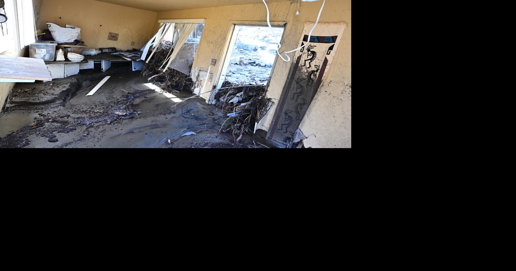 Photos show California homes buried in mud and debris during Christmas ...