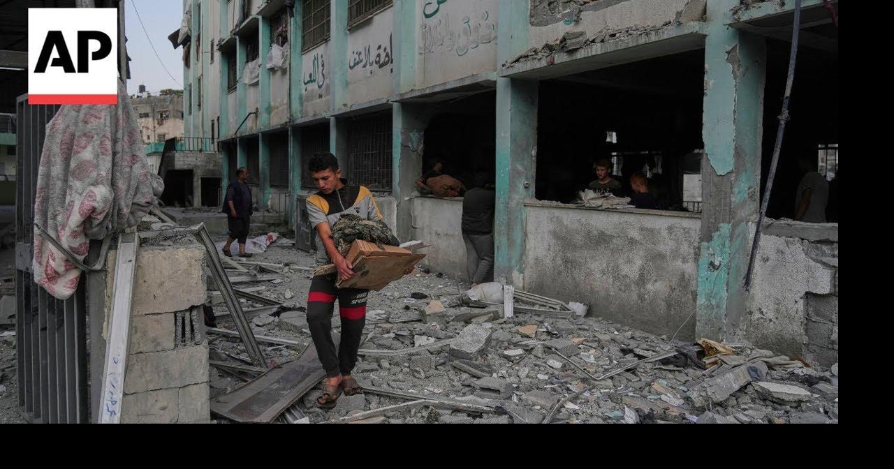 Israeli strike on school-turned-shelter in Gaza kills at least 16 ...