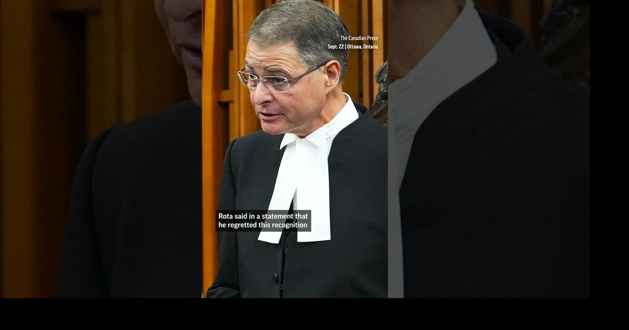 Canada’s House speaker Anthony Rota apologizes for honoring Yaroslav ...