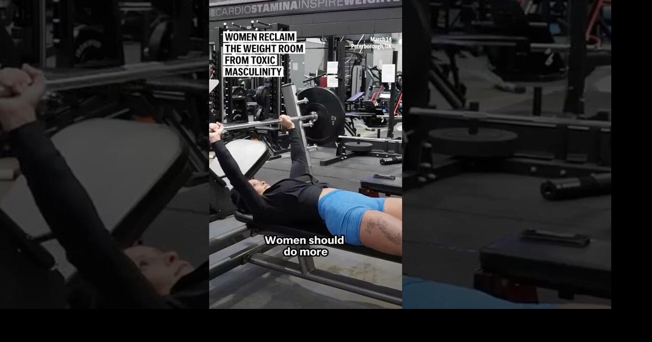 Women reclaim the weight room from toxic masculinity | Ap Video ...