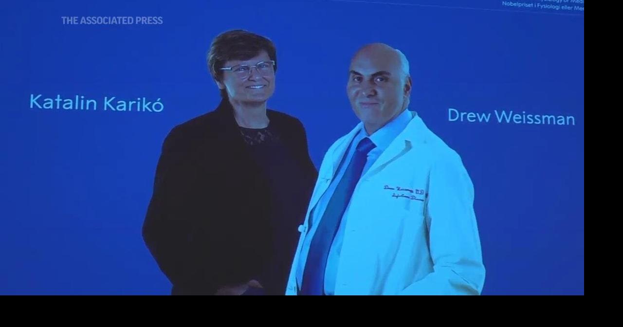 Katalin Kariko and Drew Weissman win Nobel in Medicine | Ap Video ...