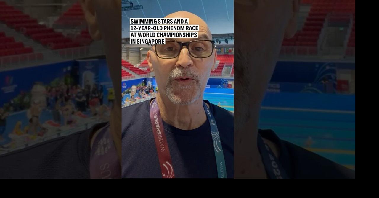 Swimming stars and a 12-year-old phenom race at world championships in ...
