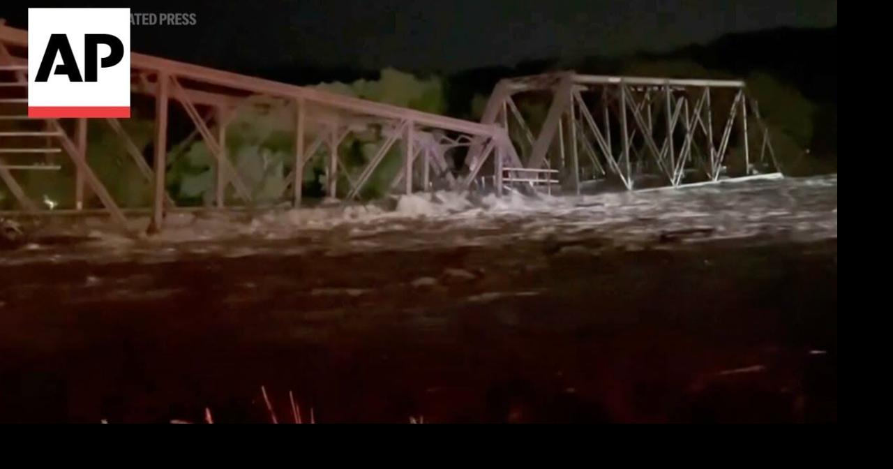 Railroad bridge collapses in South Dakota amid heavy rain and flooding ...